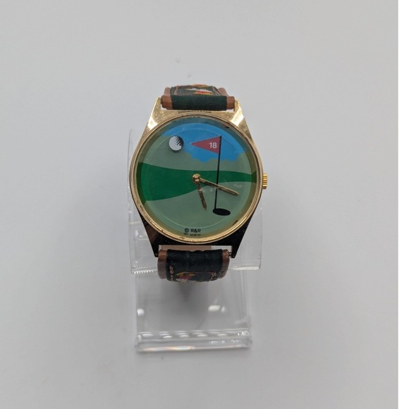 R&R | Accessories | Vintage Rr 8th Hole Floating Golf Ball Watch Wgolf ...